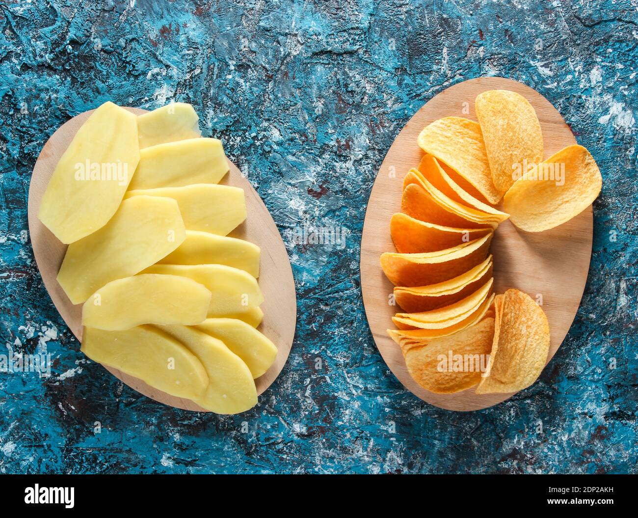 Crispy chips step by step hi-res stock photography and images - Alamy