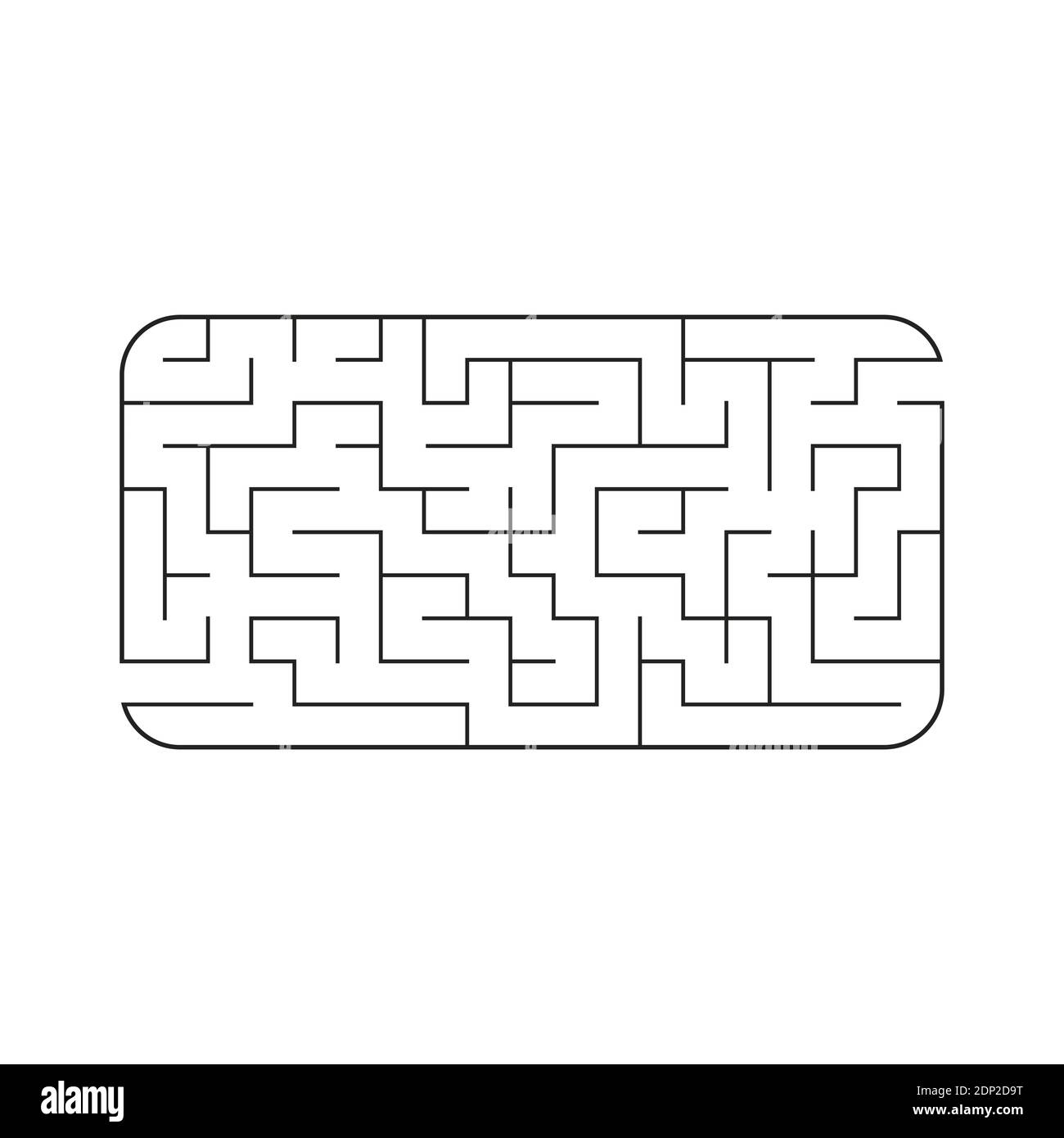 Abstact labyrinth. Game for kids. Puzzle for children. Maze conundrum ...