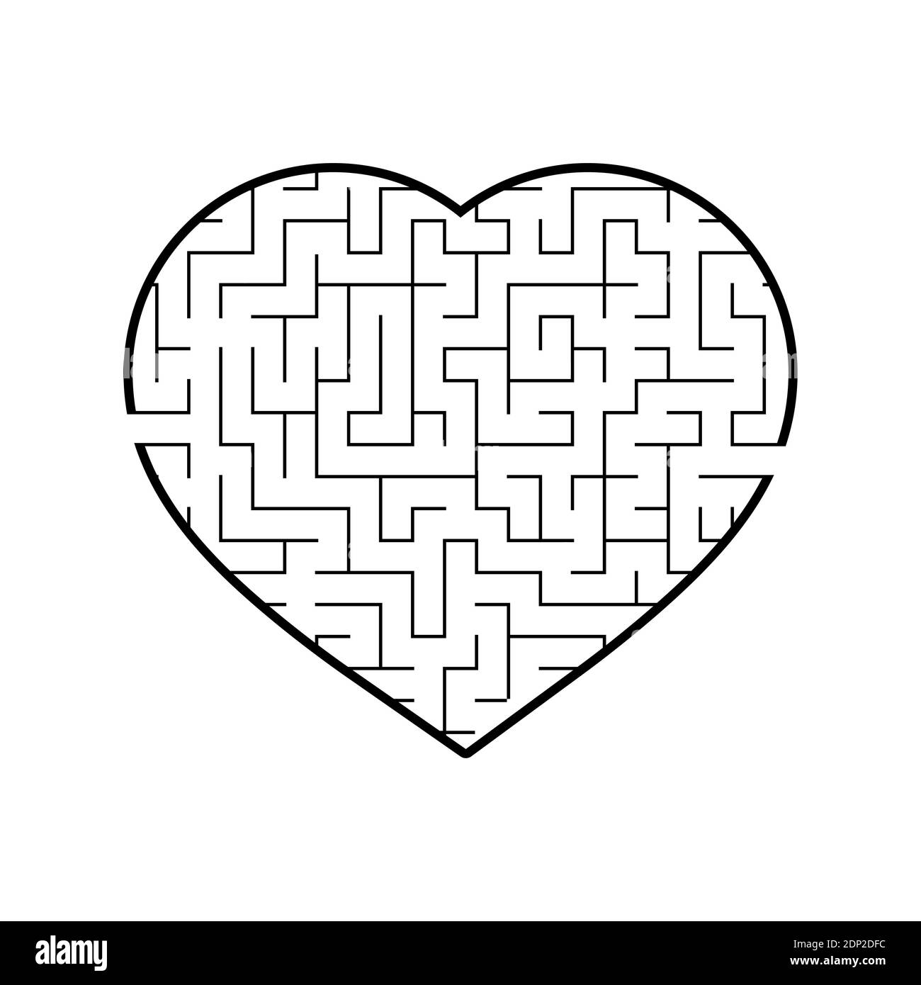 Abstract labyrinth. Game for kids. Puzzle for children. Maze conundrum ...