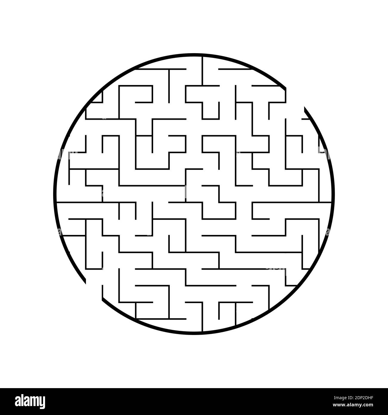 Abstract labyrinth. Game for kids. Puzzle for children. Maze conundrum ...