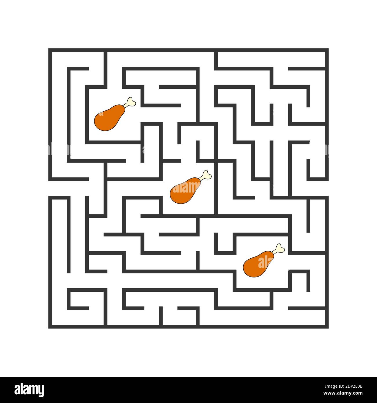 Funny maze. Game for kids. Puzzle for children. Cartoon style ...