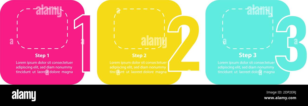 Educational sequential vector infographic template Stock Vector Image ...