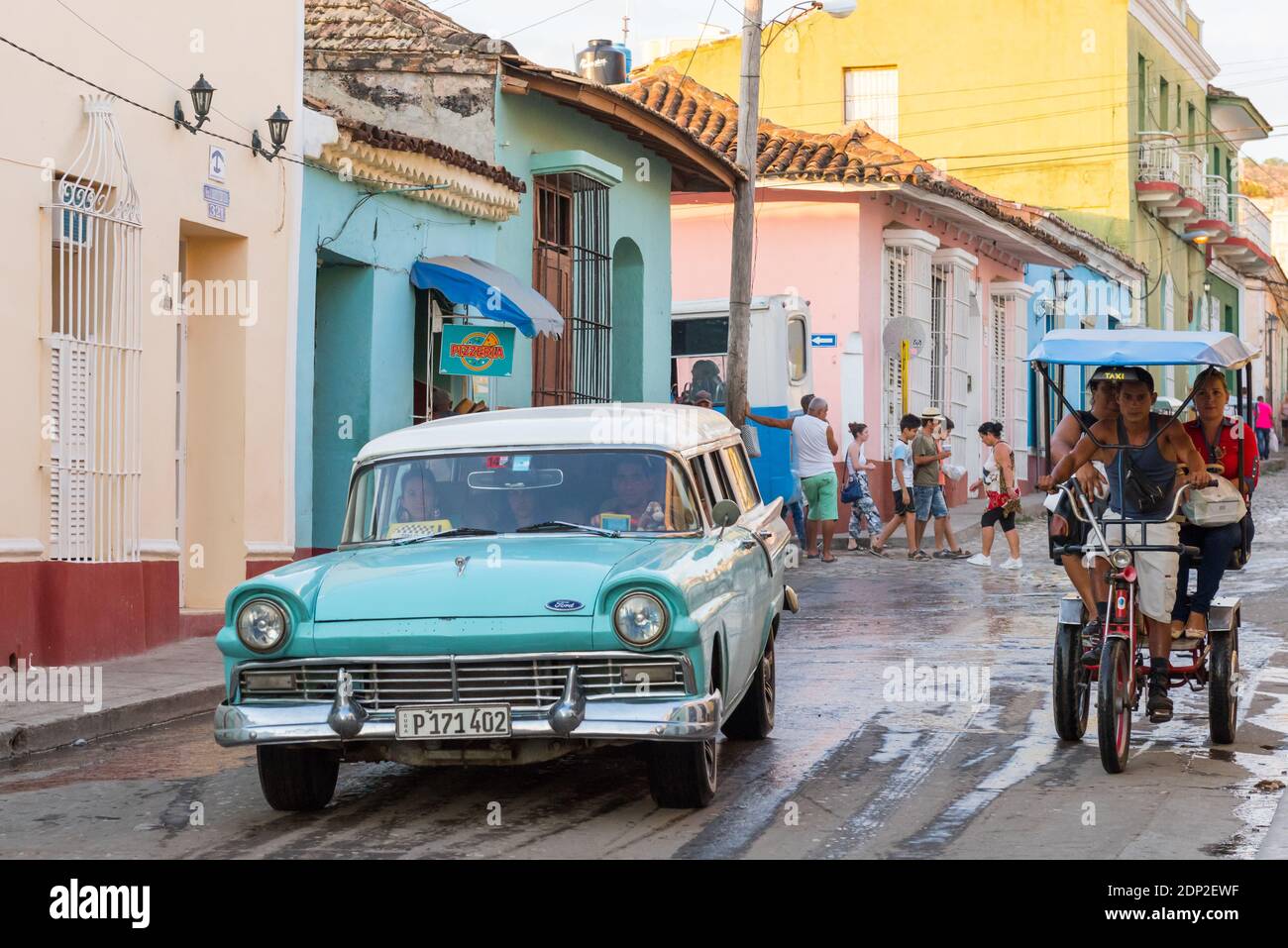 Daily life Trinidad , Cuba Stock Photo - Alamy