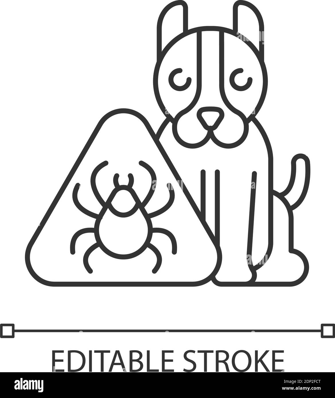 Pet hazards linear icon Stock Vector Image & Art - Alamy