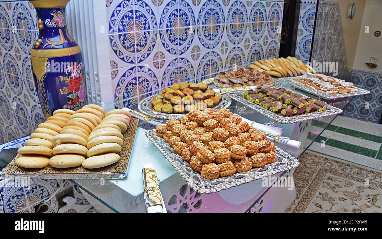 Traditional Moroccan cookies served during Ramadan - Almond Briouats ...