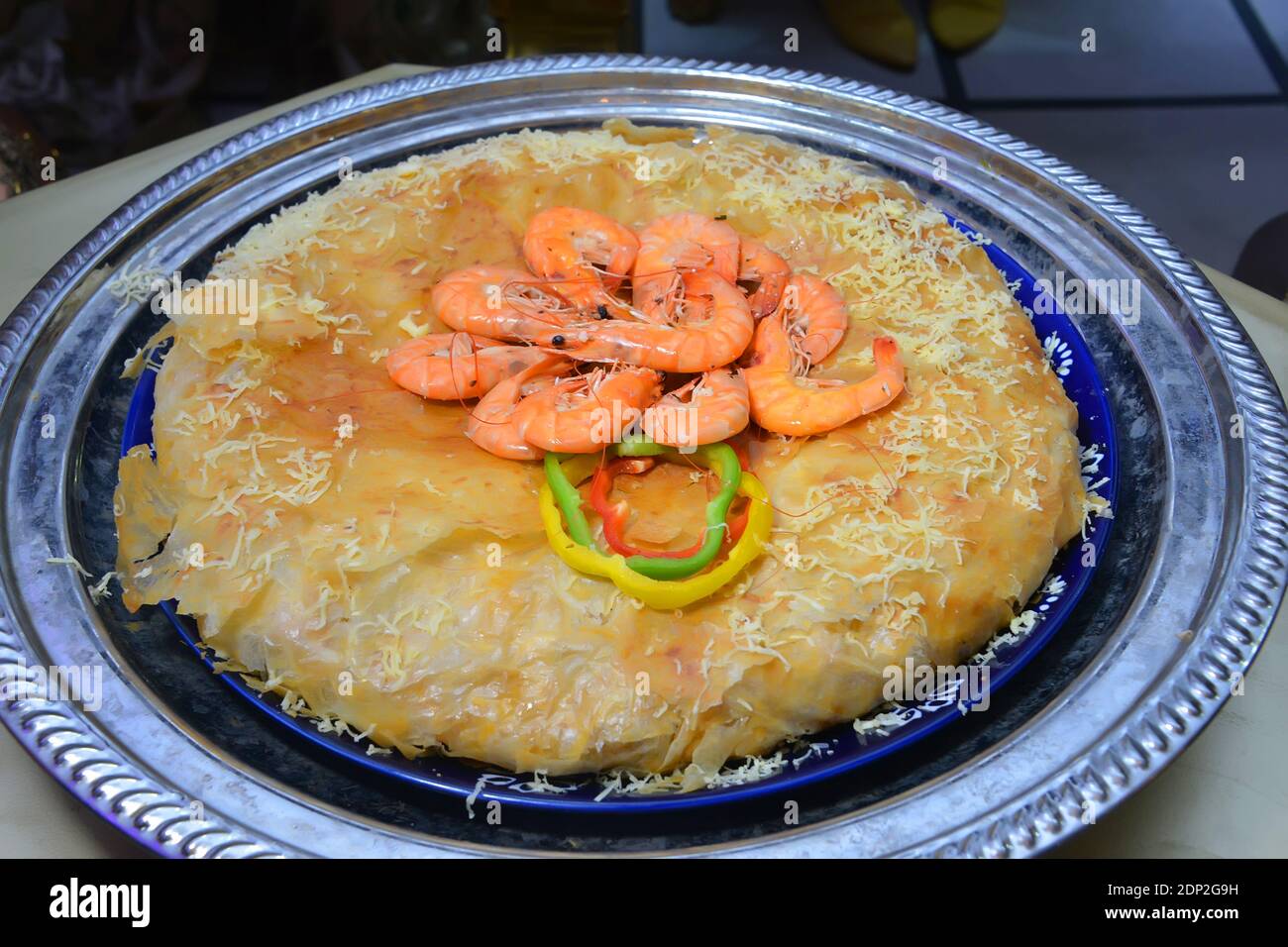 Moroccan chicken pastilla hi-res stock photography and images - Alamy