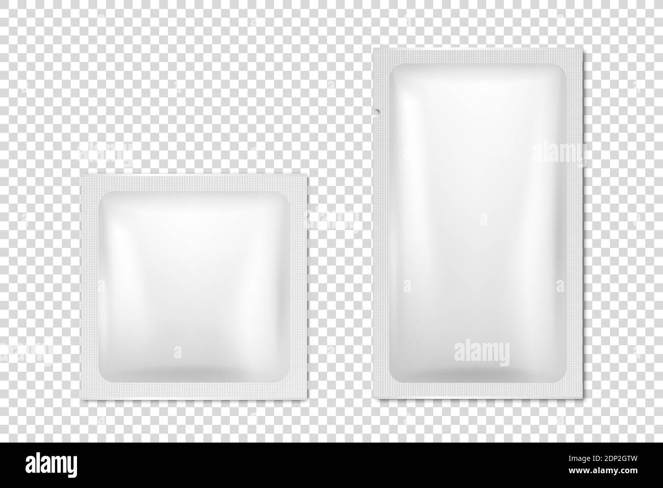 Vector 3d Realistic White Blank Packaging Icon Set Closeup Isolated ...