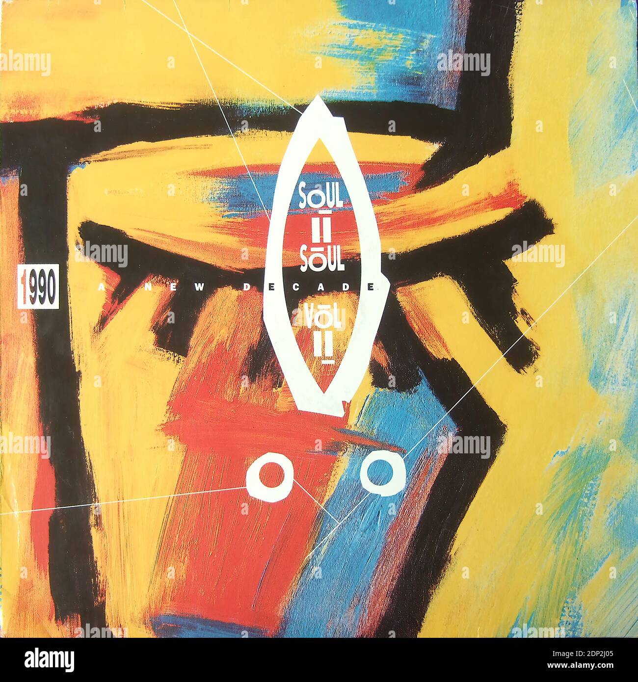 Soul II Soul - 1990 A New Decade - Vintage vinyl album cover Stock ...