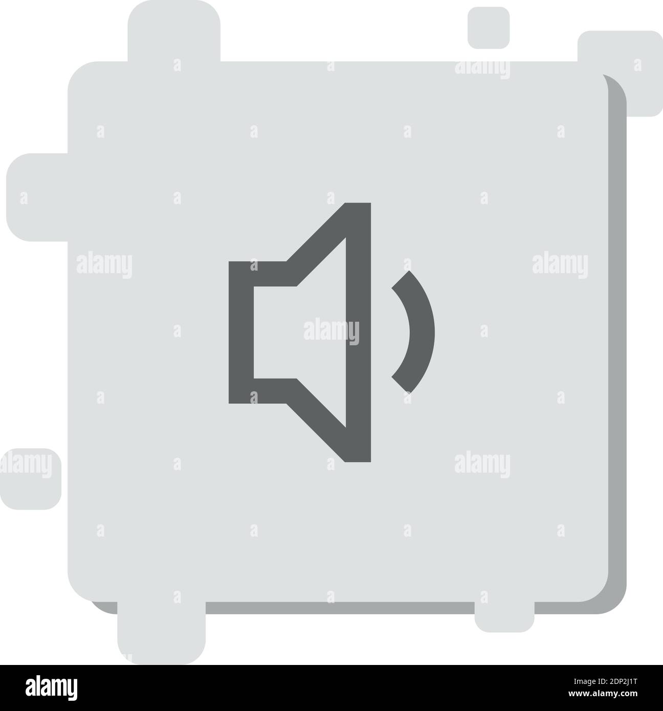 volume vector icon modern simple vector illustration Stock Vector Image ...