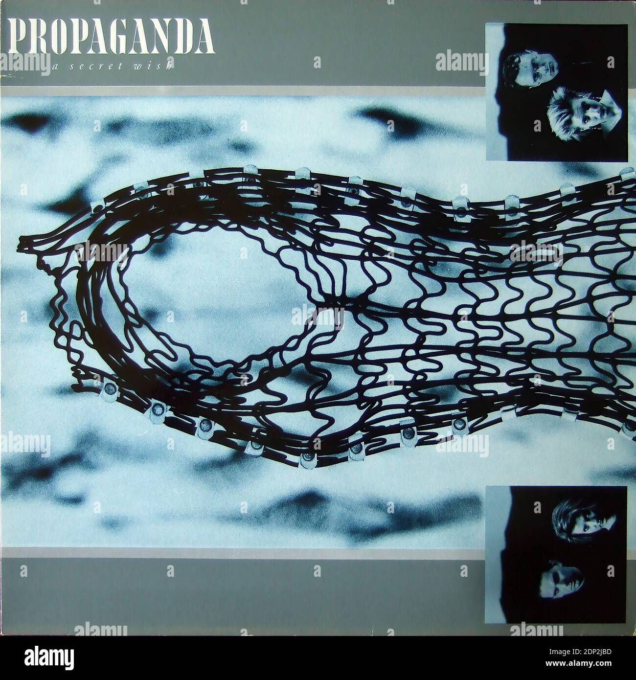 Propaganda - A Secret Wish - Vintage vinyl album cover Stock Photo - Alamy