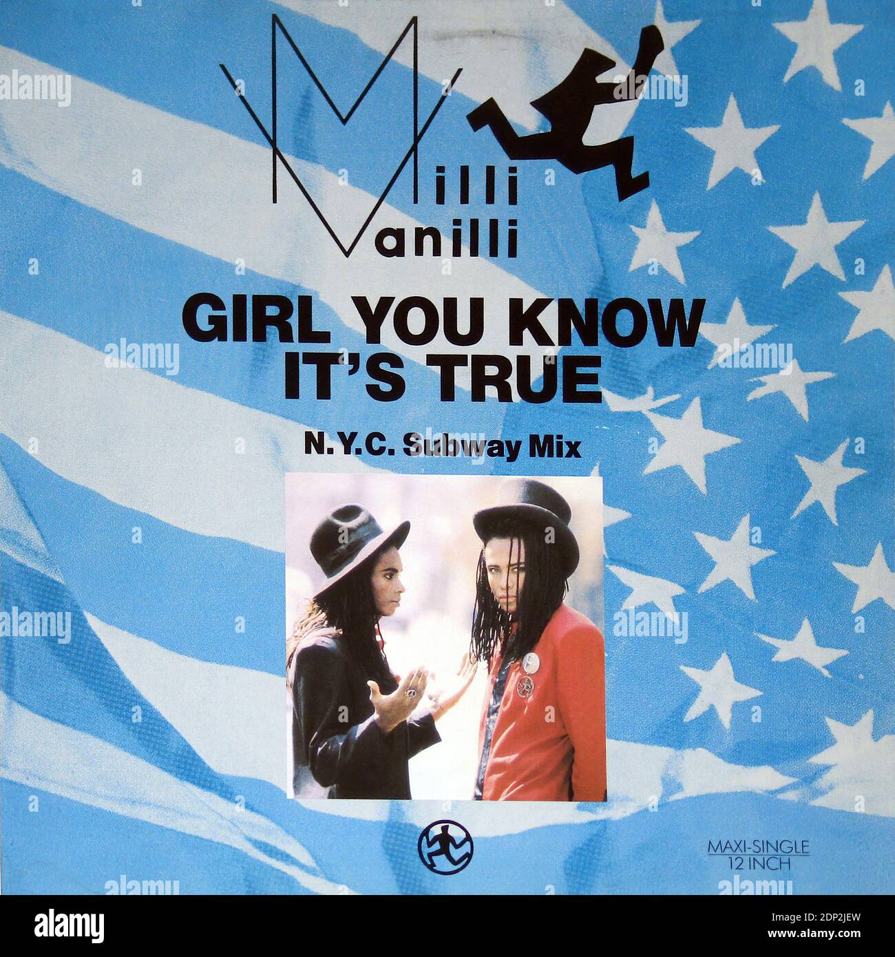 Milli Vanilli Girl You Know Its True 12 Maxi Single Vintage Vinyl