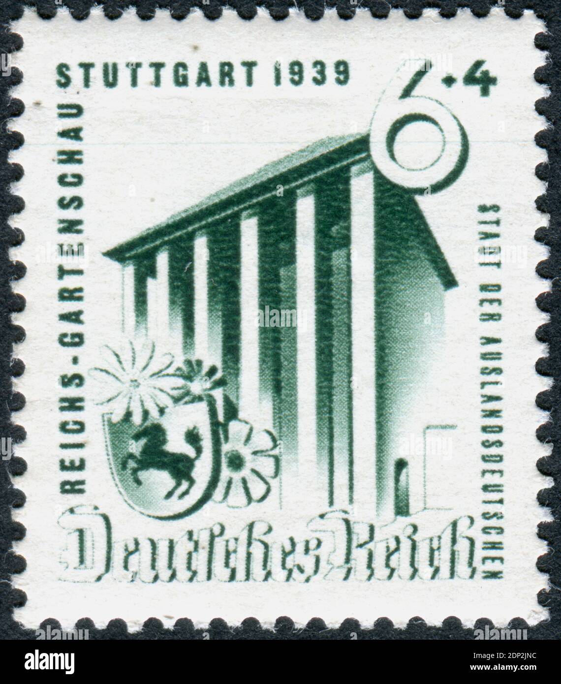 GERMANY - CIRCA 1939: Postage stamp printed in Germany, issue Winter ...