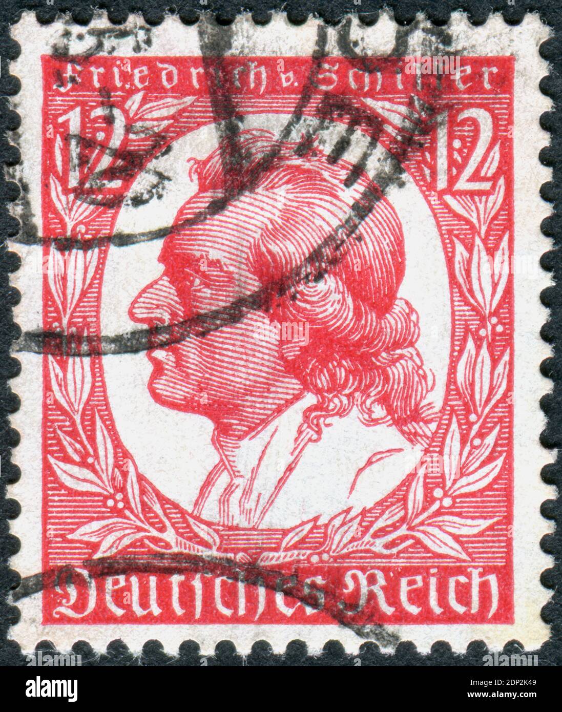 GERMANY - CIRCA 1934: Postage stamp printed in Germany, shown the ...