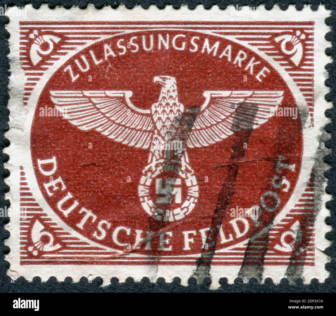 GERMANY - CIRCA 1942: Postage stamp (military post) printed in Germany ...