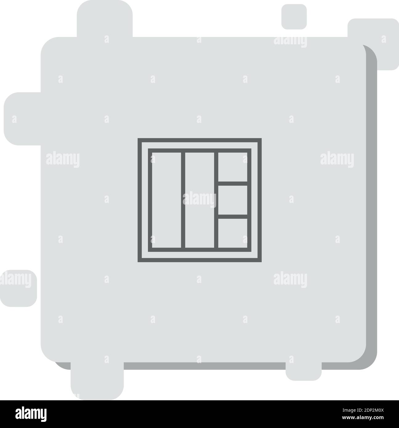 square vector icon modern simple vector illustration Stock Vector Image ...