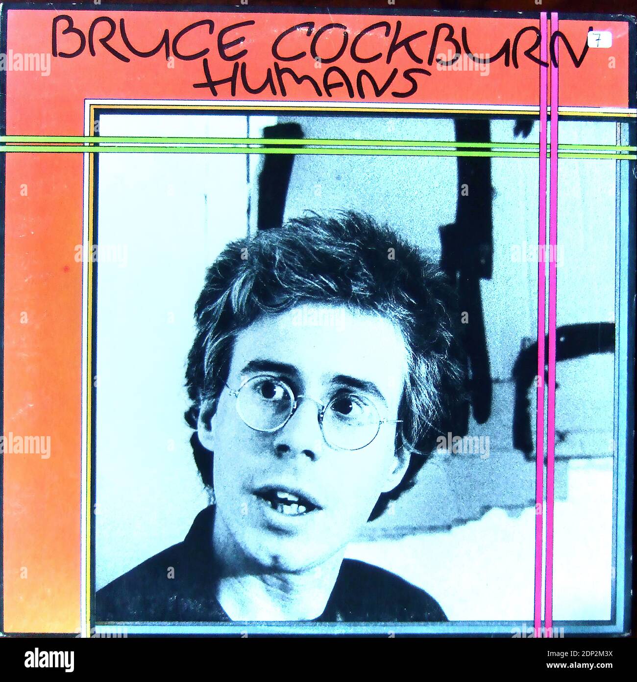 Bruce Cockburn - Humans - Vintage vinyl album cover Stock Photo - Alamy
