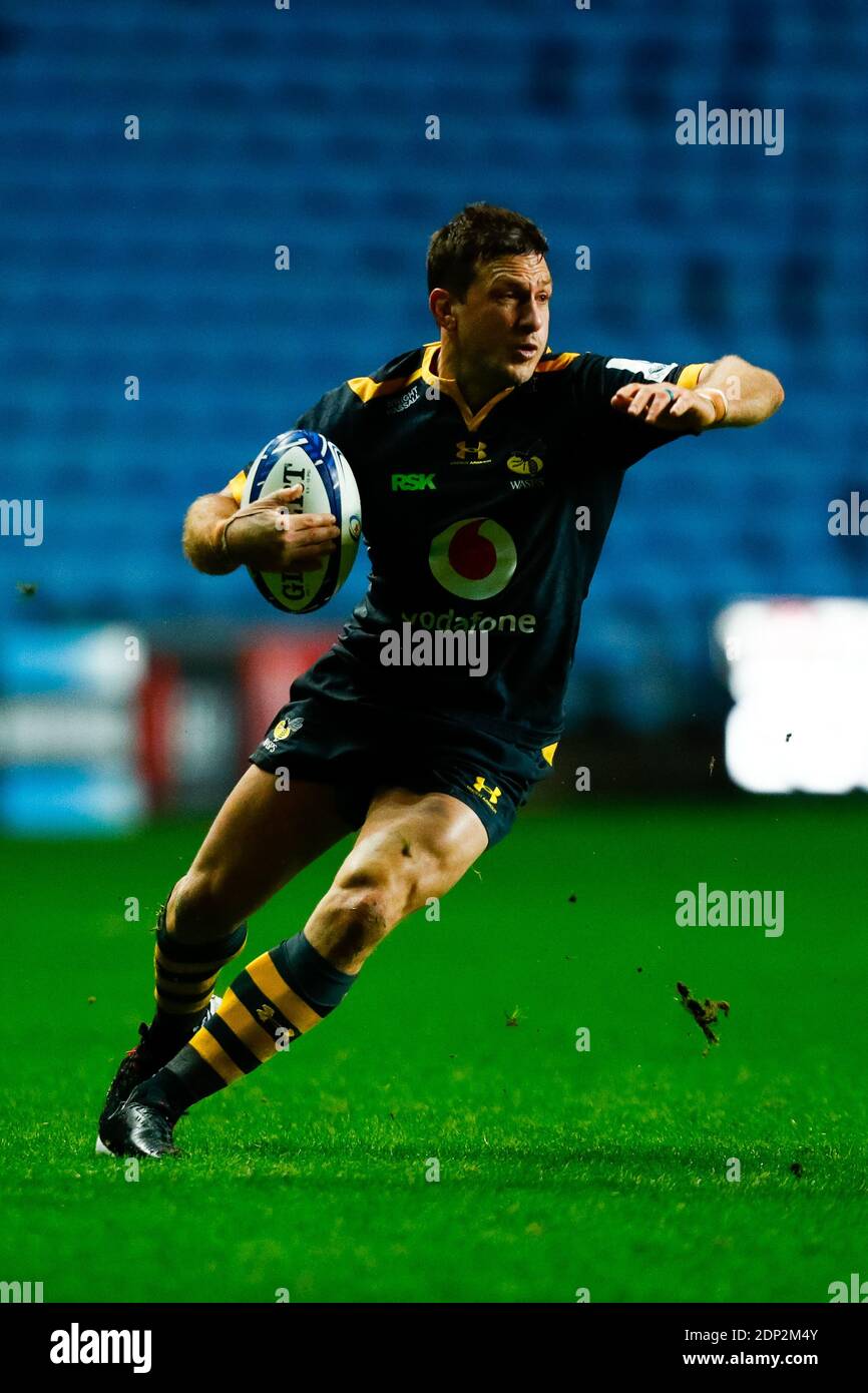 18th December 2020; Ricoh Arena, Coventry, West Midlands, England ...