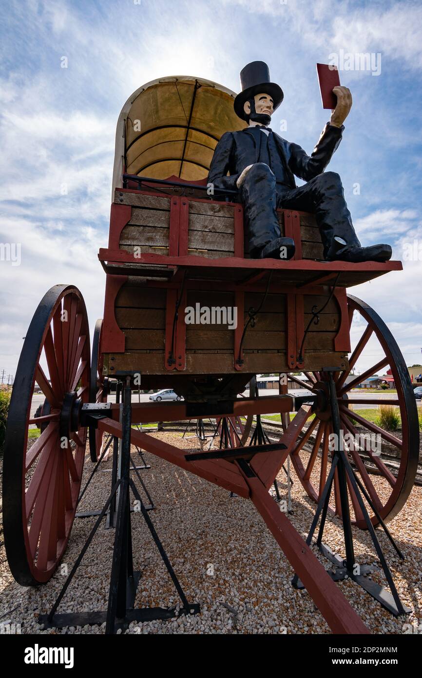 Lincoln, Illinois - United States - September 23rd 2020: Abraham ...