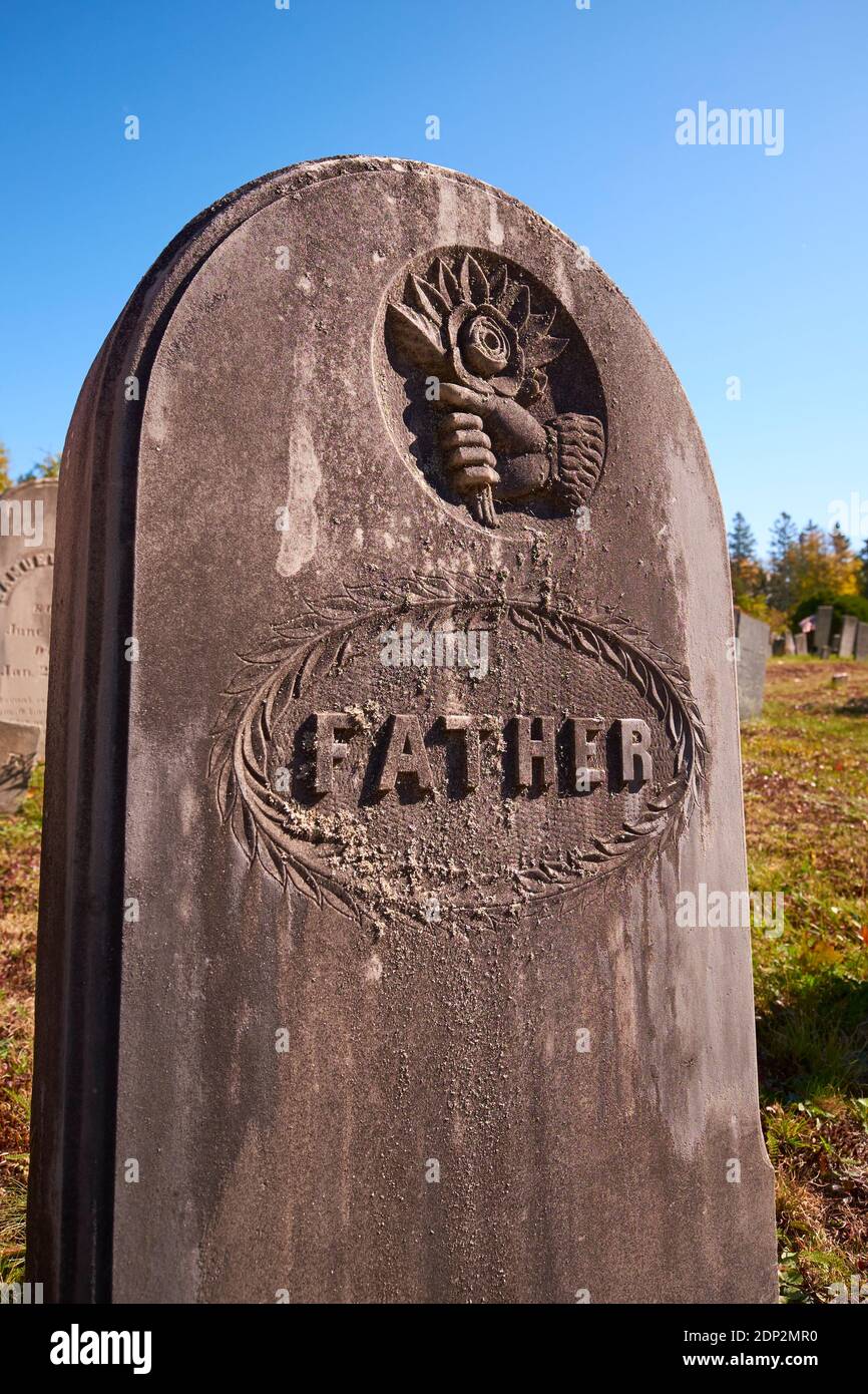 Father tombstone hi-res stock photography and images - Alamy