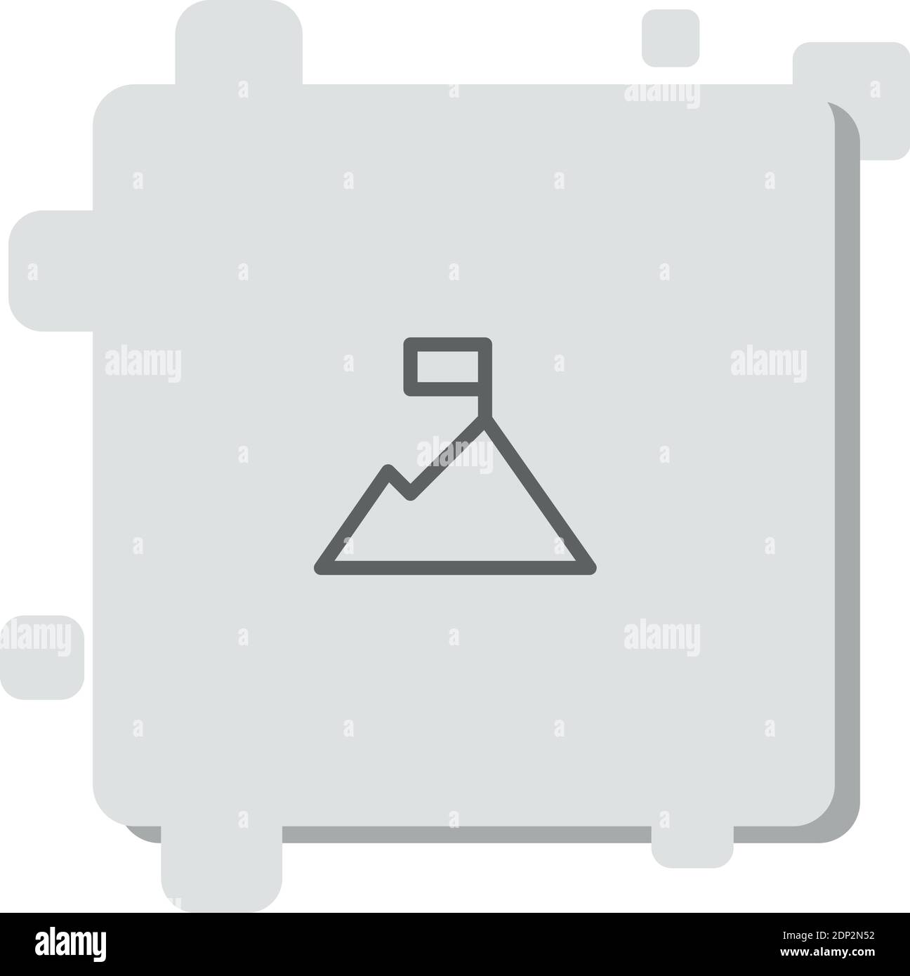 mission vector icon modern simple vector illustration Stock Vector ...