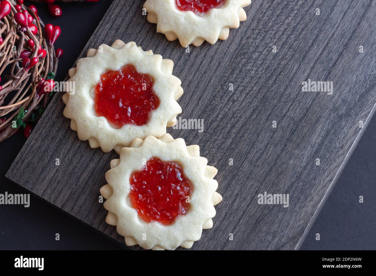Filled red white christmas hi-res stock photography and images - Alamy