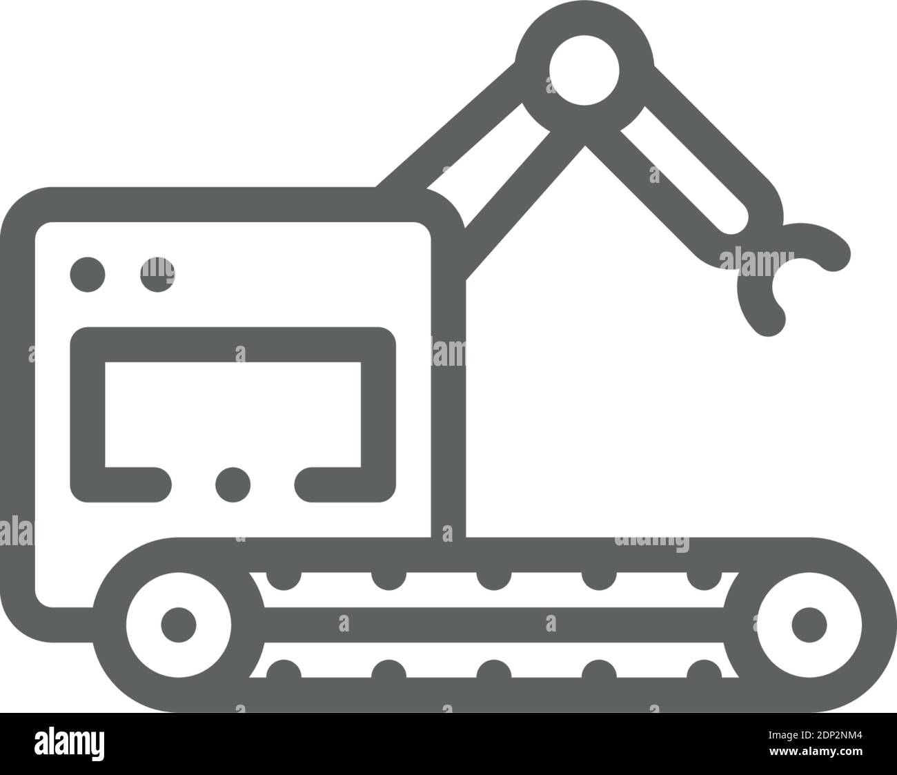 machine vector icon modern simple vector illustration Stock Vector ...