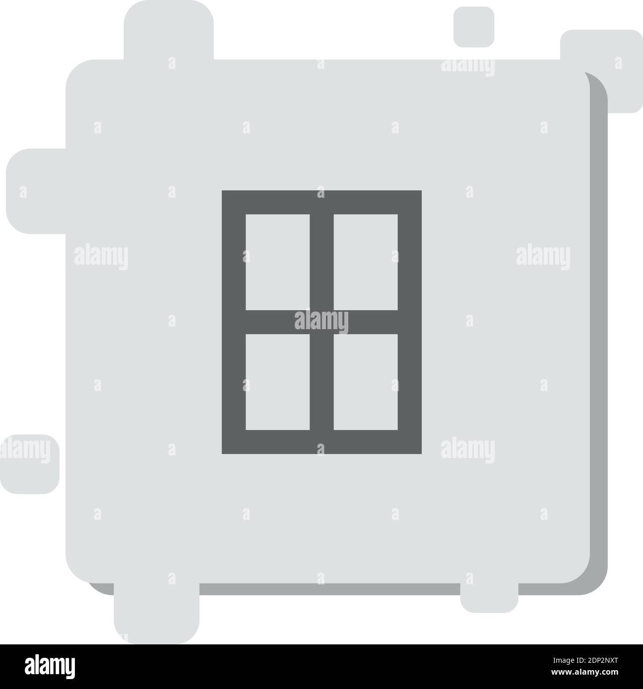 window vector icon modern simple vector illustration Stock Vector Image & Art - Alamy