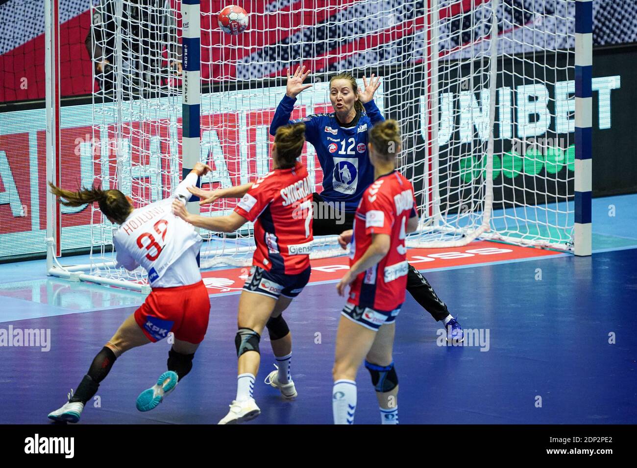 HERNING, DENMARK - DECEMBER 18: Silje Margaretha Solberg of Norway ...