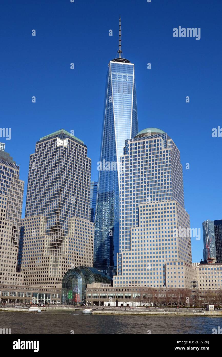 General view of One World Trade Center aka 'Freedom Tower' (colloquial ...