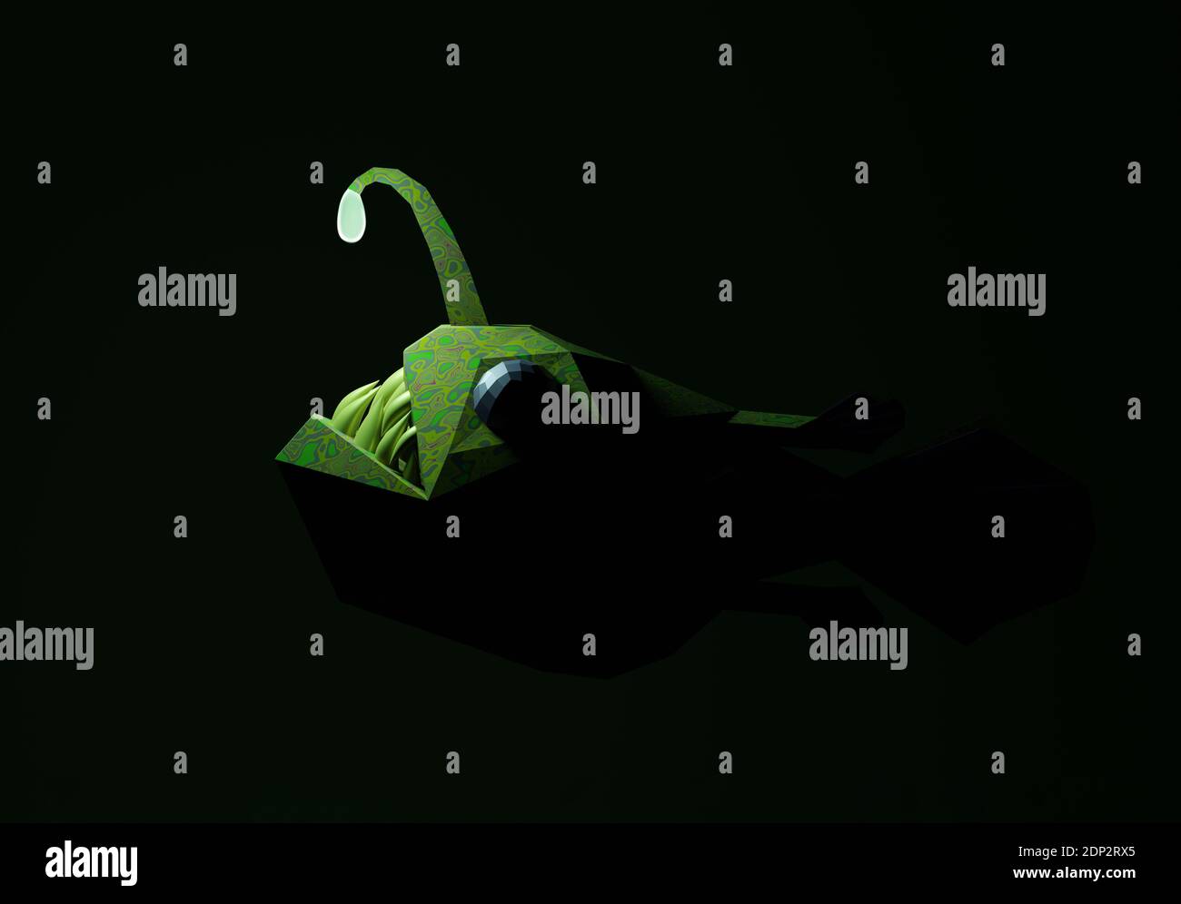 Black devil anglerfish hi-res stock photography and images - Alamy