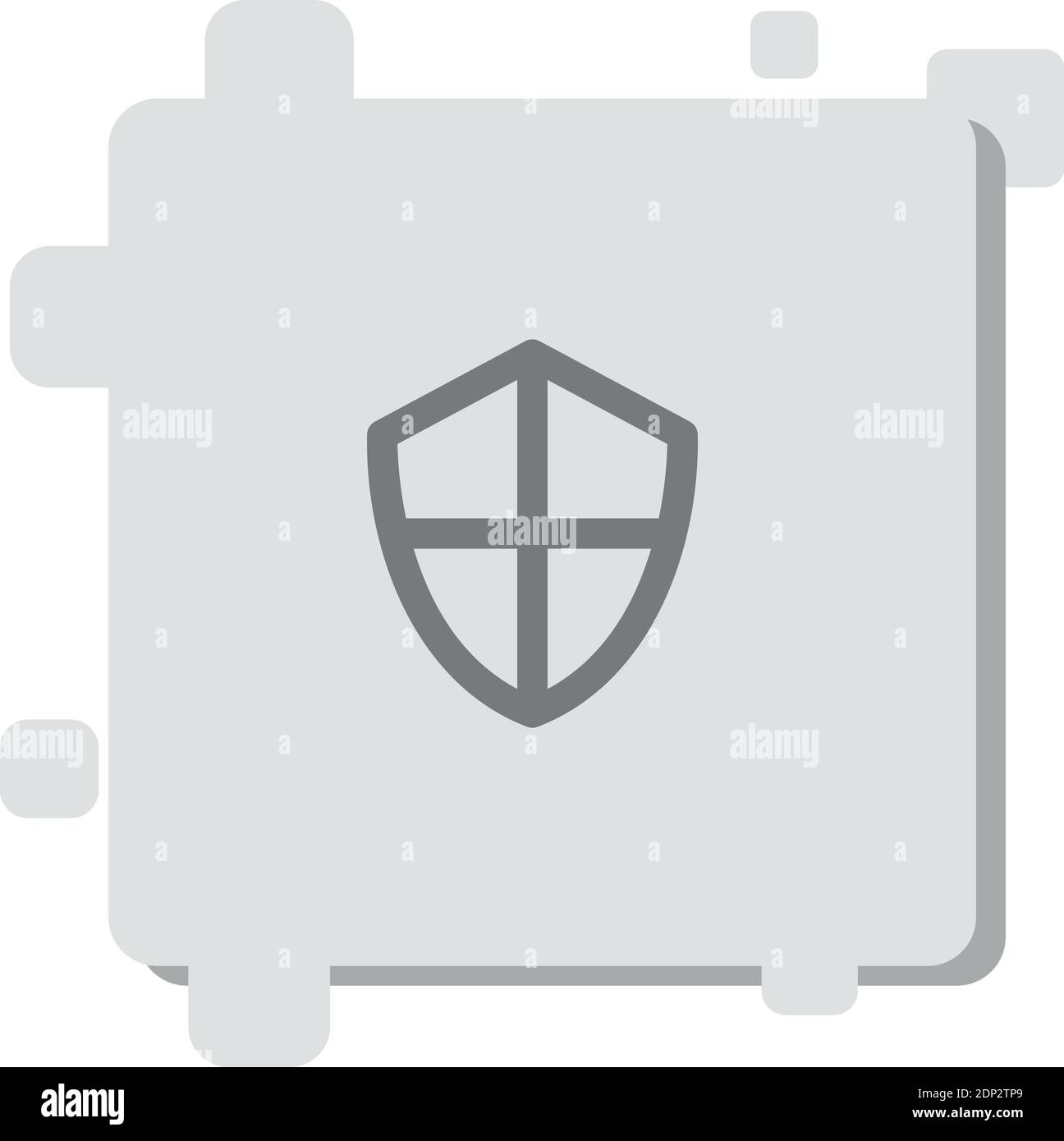 shield vector icon modern simple vector illustration Stock Vector Image ...