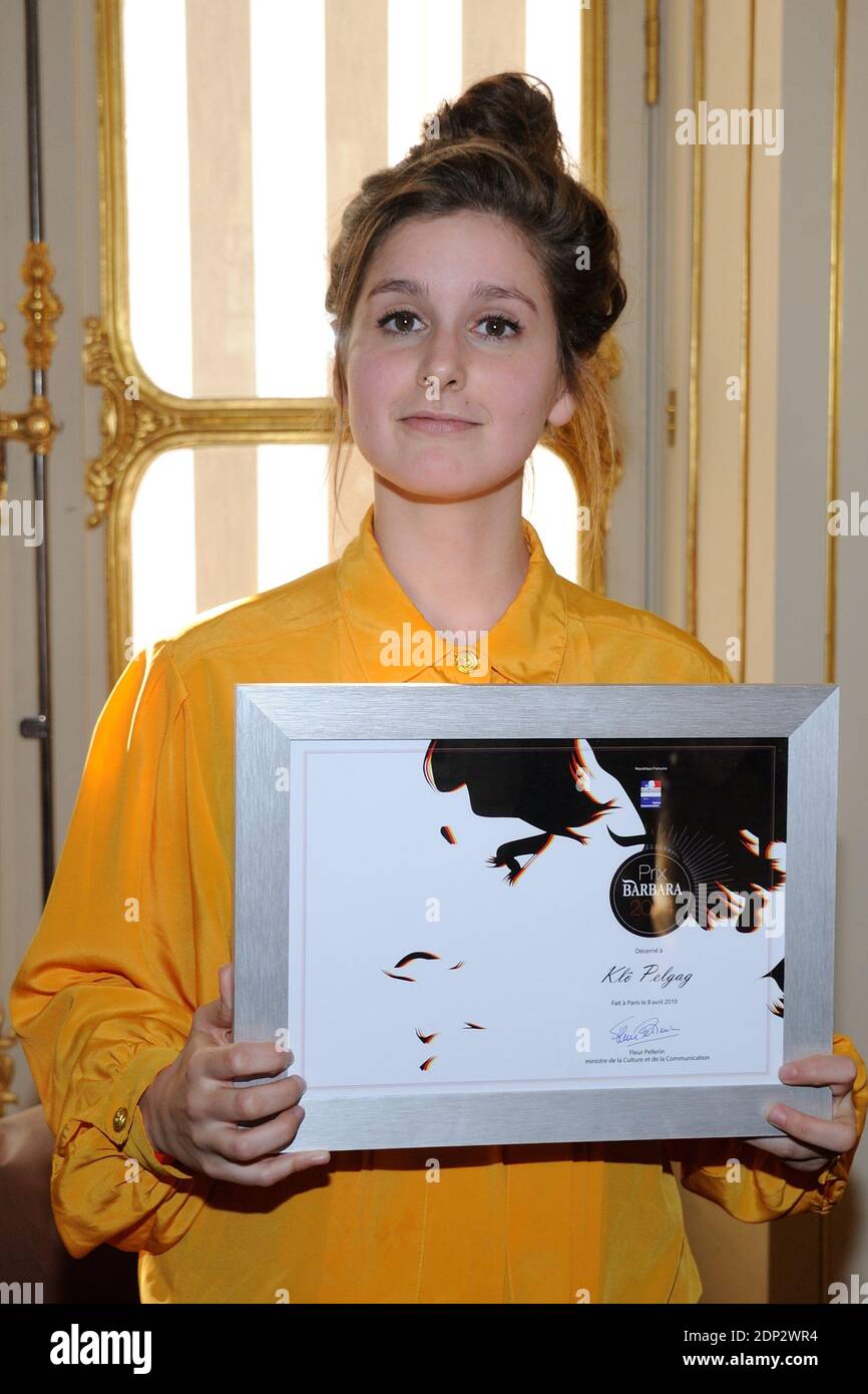 Chloe Pelletier-Gagnon aka Klo Pelgag is honored with the Prix Barbara ...