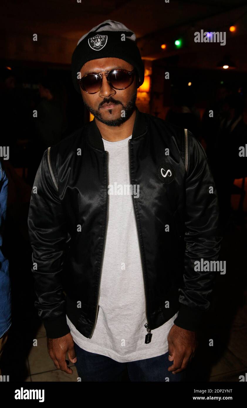 Shamim attending the Guru premiere directed by Yassine Azzouz, in St ...