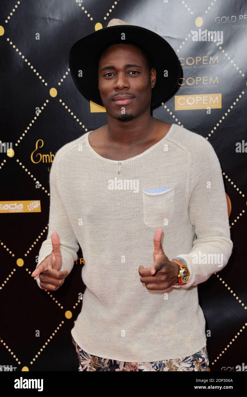 Jessy Matador assiste au prix Gold de la TNT au theatre Bobino a Paris ...