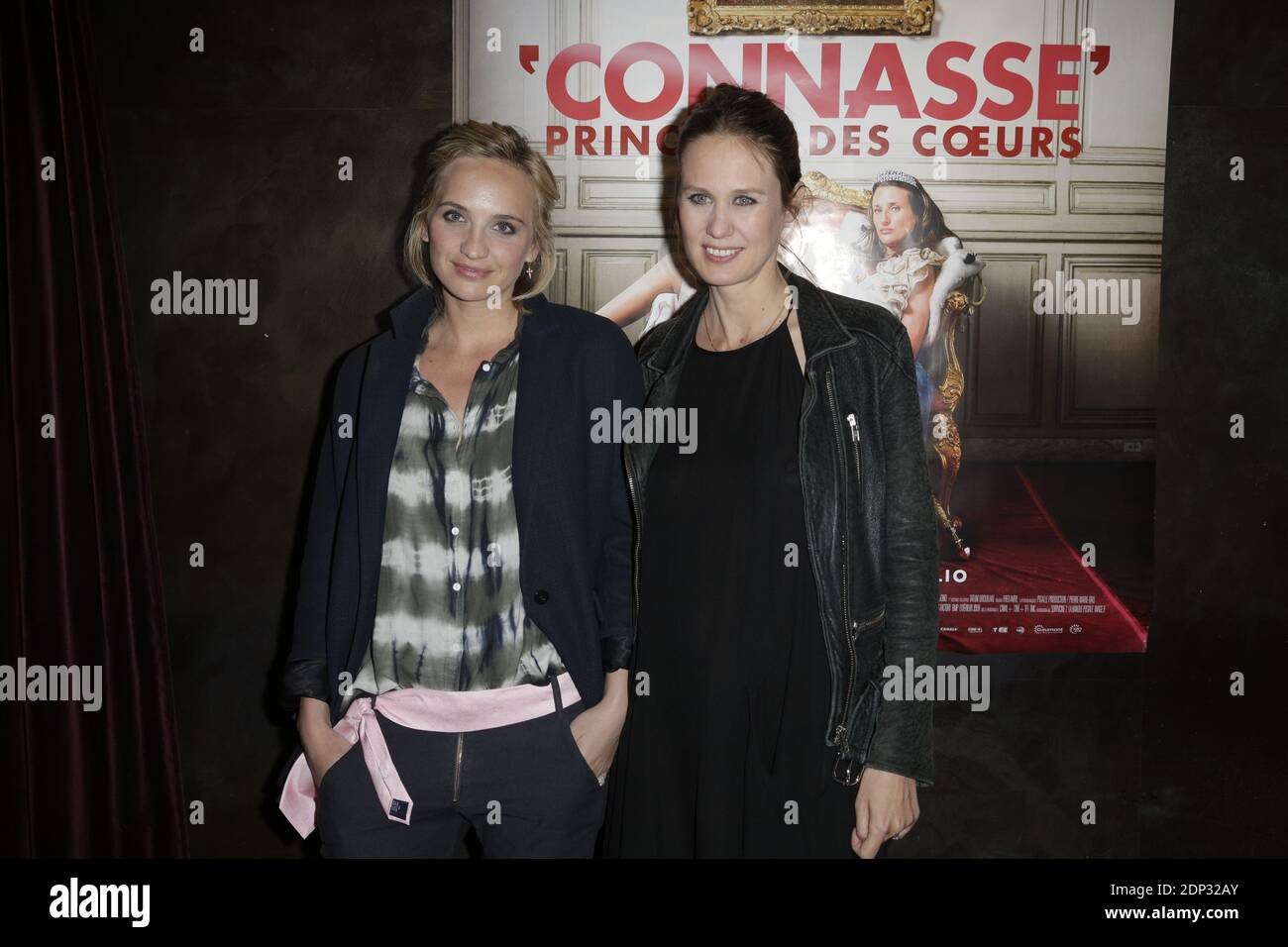 Noemie Saglio and Eloise Lang attending the premiere of Connasse ...
