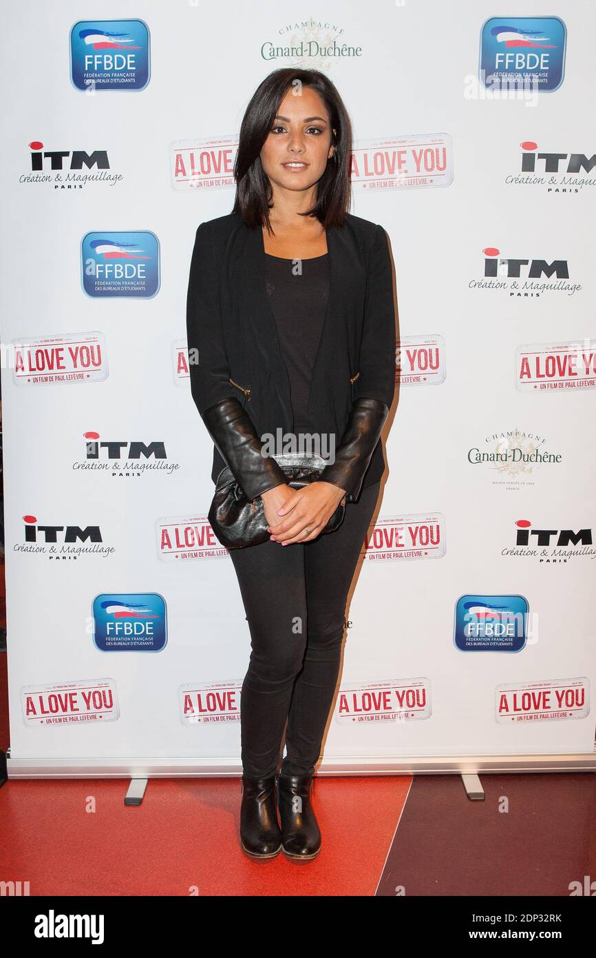 Exclusif - Sarah Riani a la premiere du film A Love You au Cinema ...