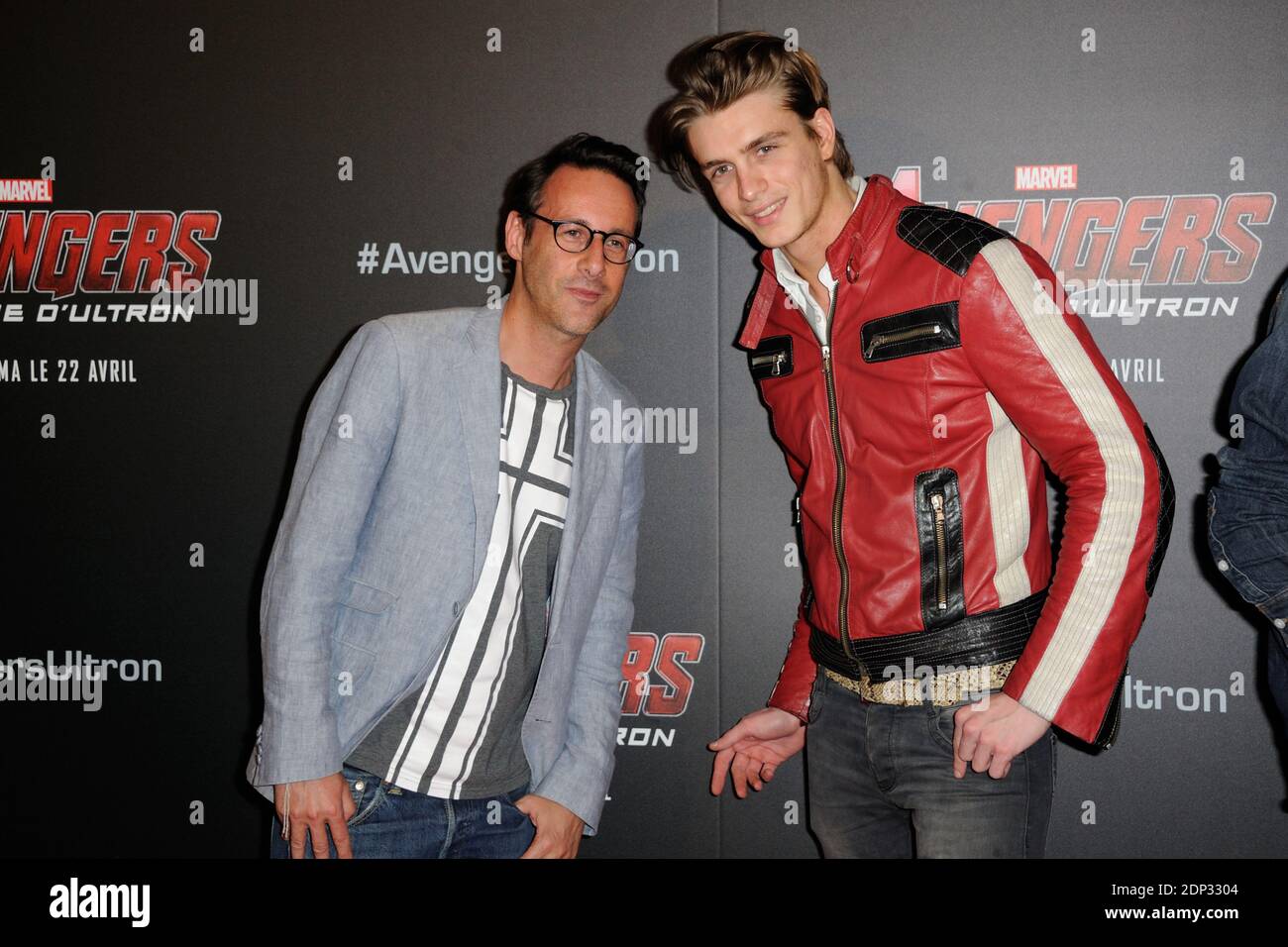 Frederic Richard at the premiere for Marvel Avengers: The Age Of Ultron ...