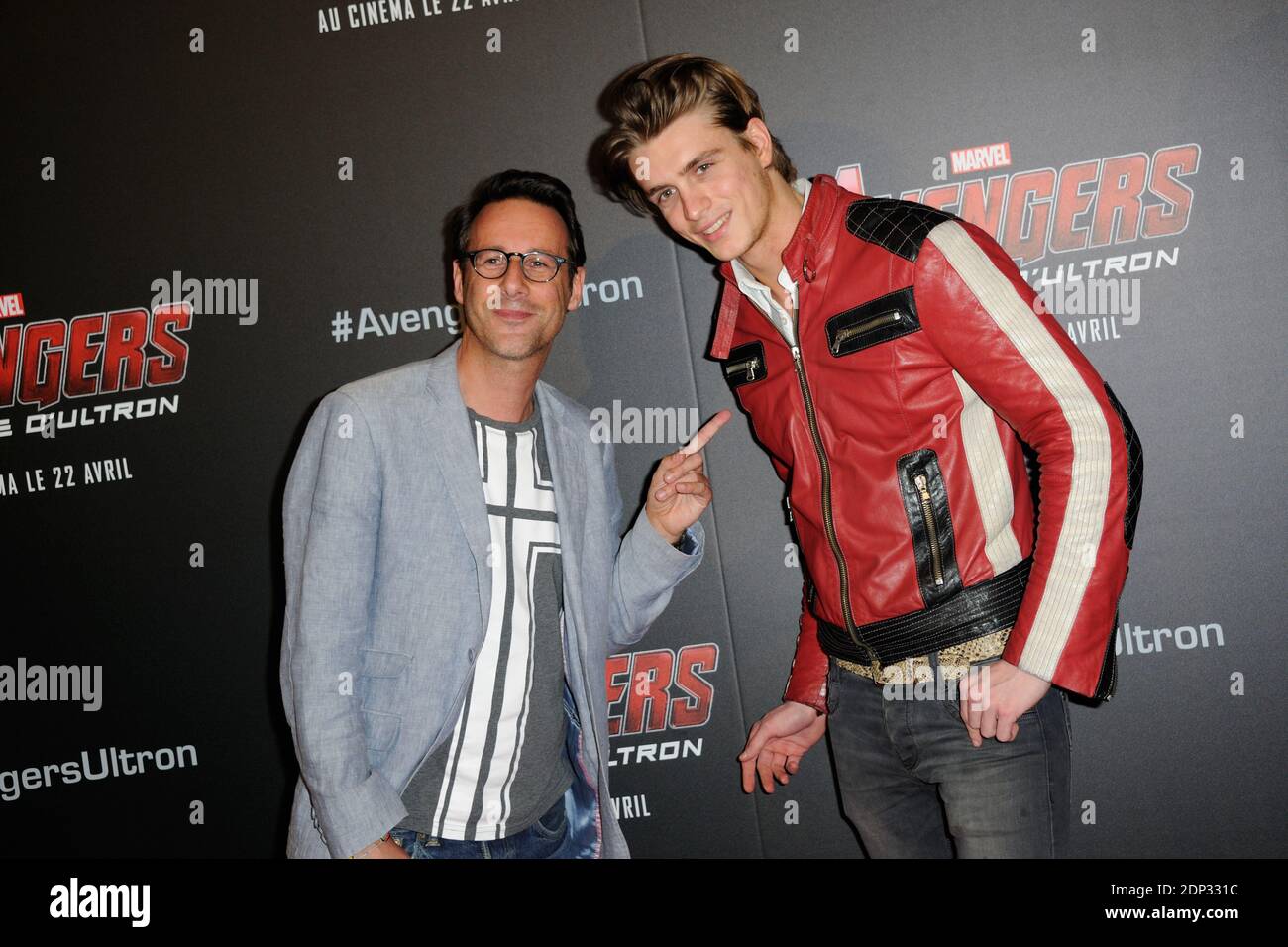 Frederic Richard at the premiere for Marvel Avengers: The Age Of Ultron ...