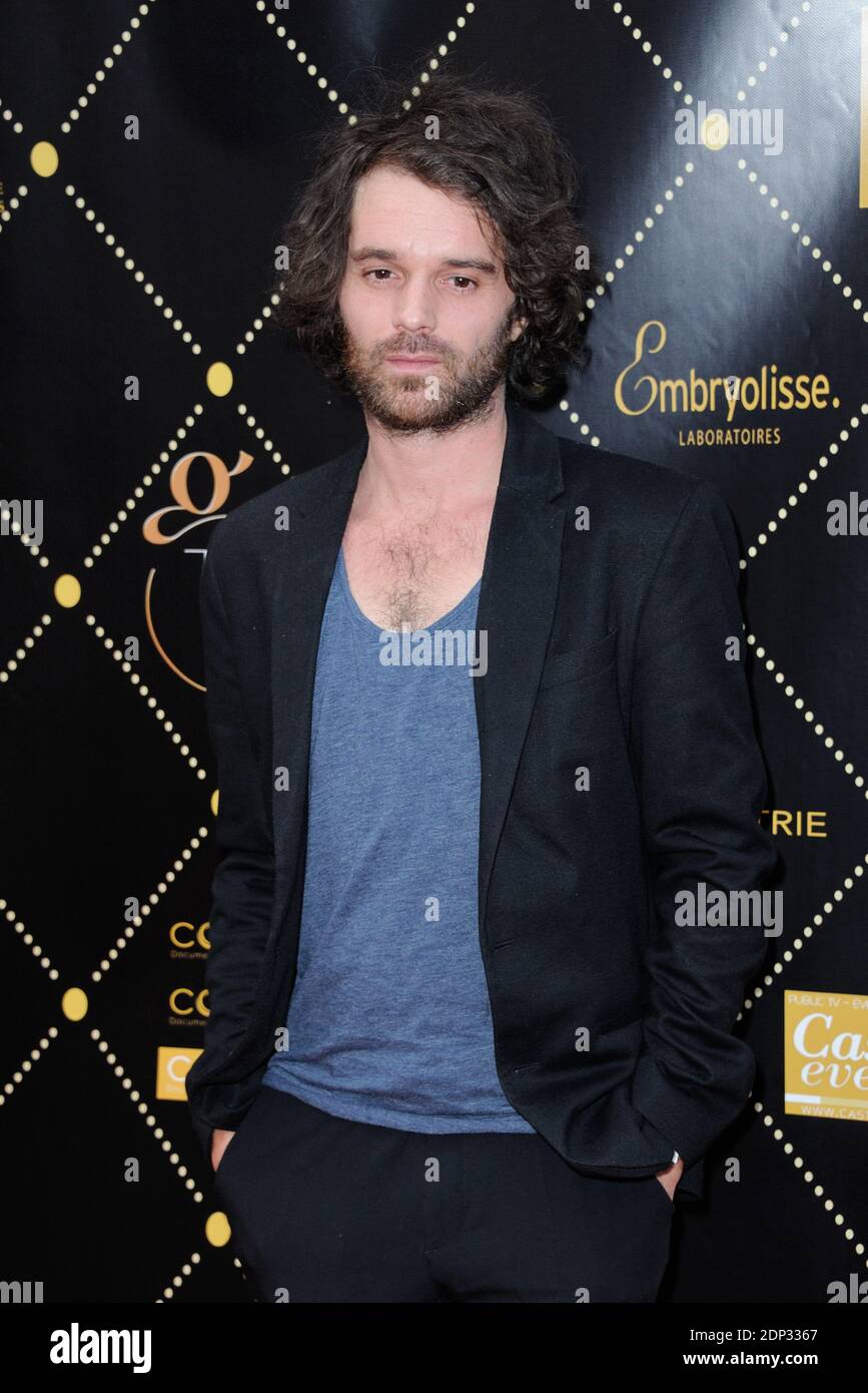 Julien Bravo assiste au prix Gold de la TNT au theatre Bobino a Paris ...