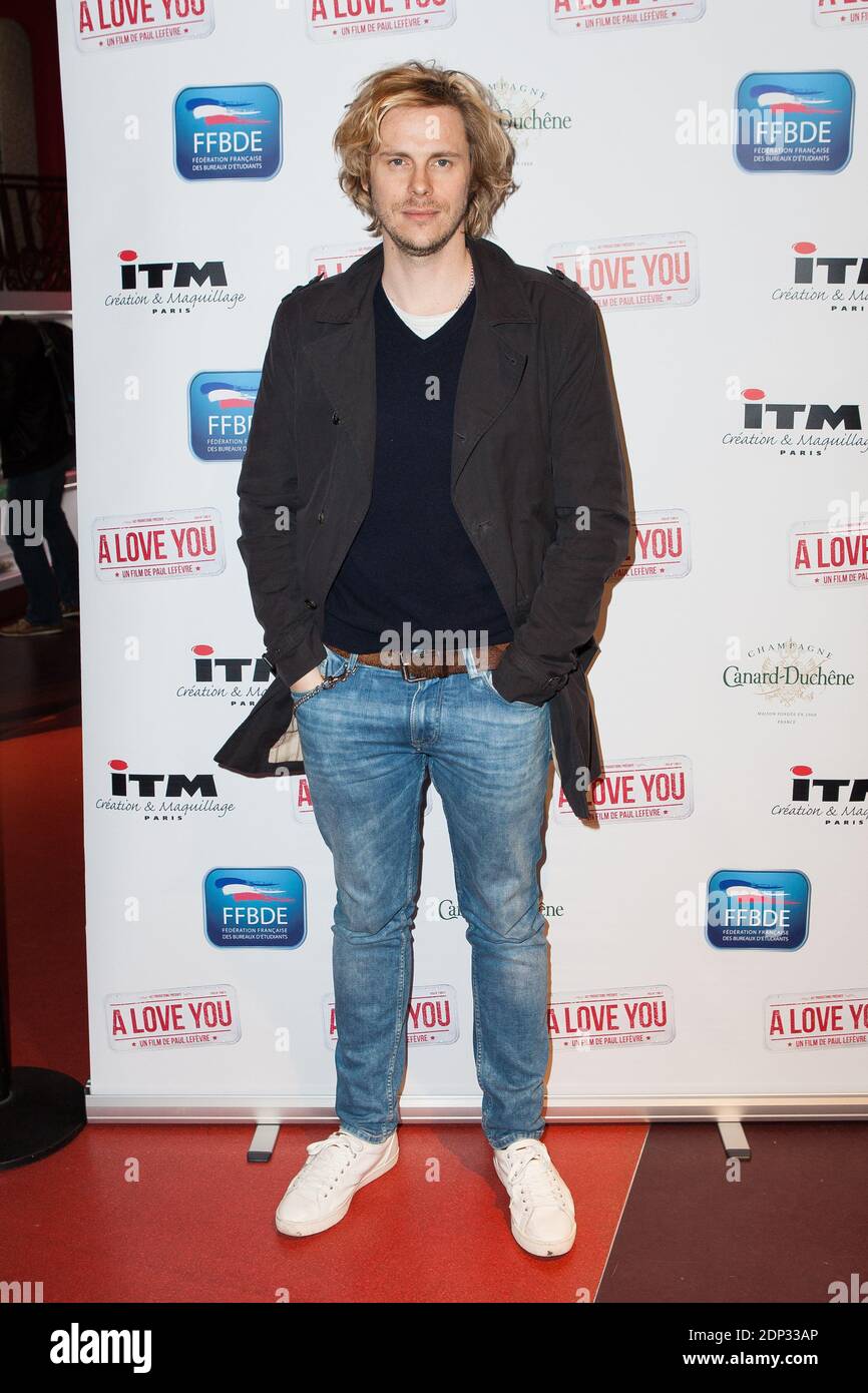 Exclusif - Jean-Baptiste Shelmerdine a la premiere du film A Love You ...