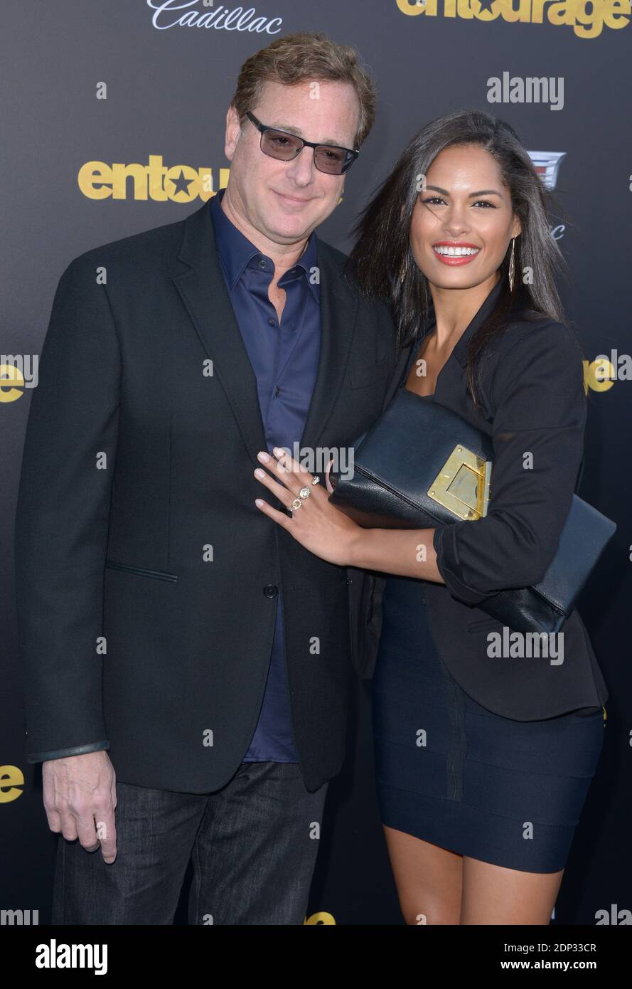Bob Saget attends the Los Angeles premiere of Entourage at Regency ...