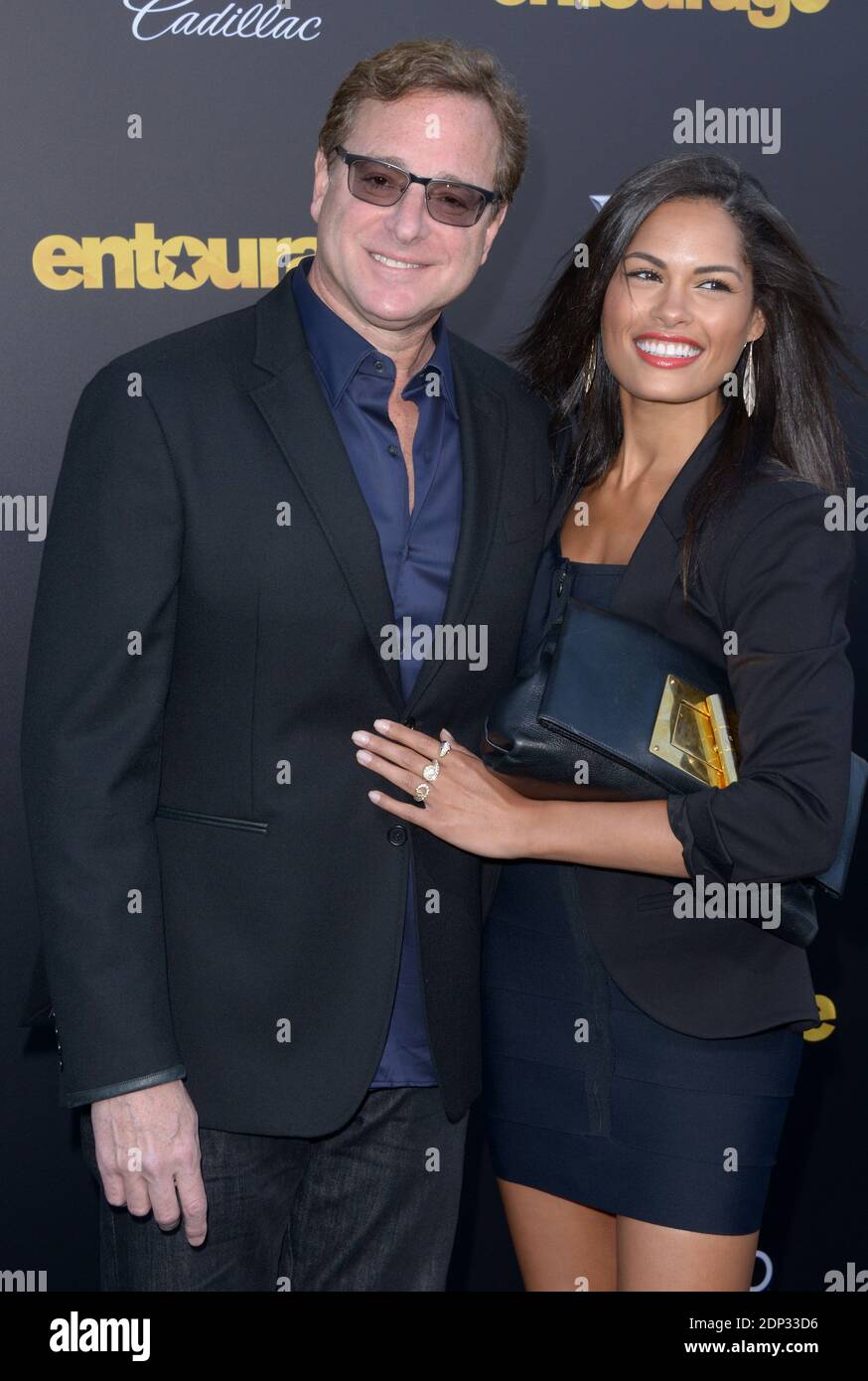 Bob Saget attends the Los Angeles premiere of Entourage at Regency ...