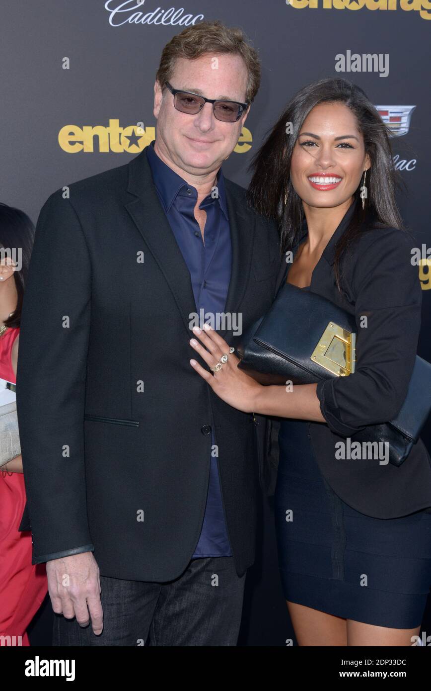 Bob Saget attends the Los Angeles premiere of Entourage at Regency ...