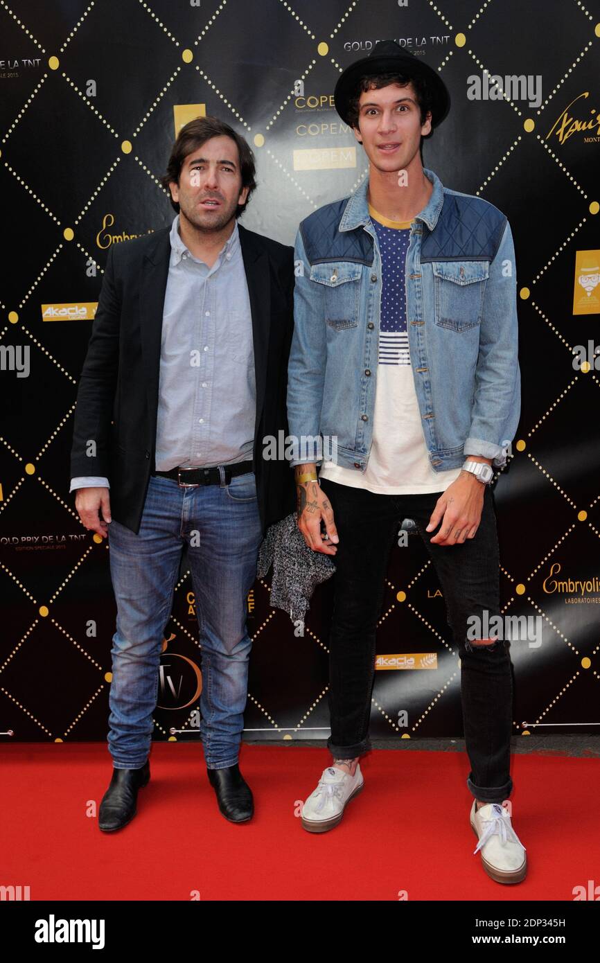 Matthias Dandois, Pierre Mathieu assiste au prix Gold de la TNT au ...