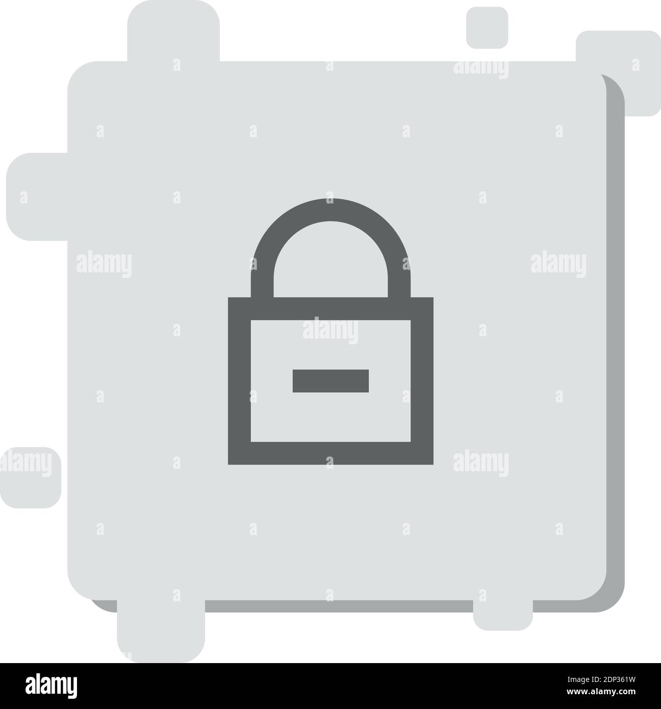 padlock vector icon modern simple vector illustration Stock Vector ...