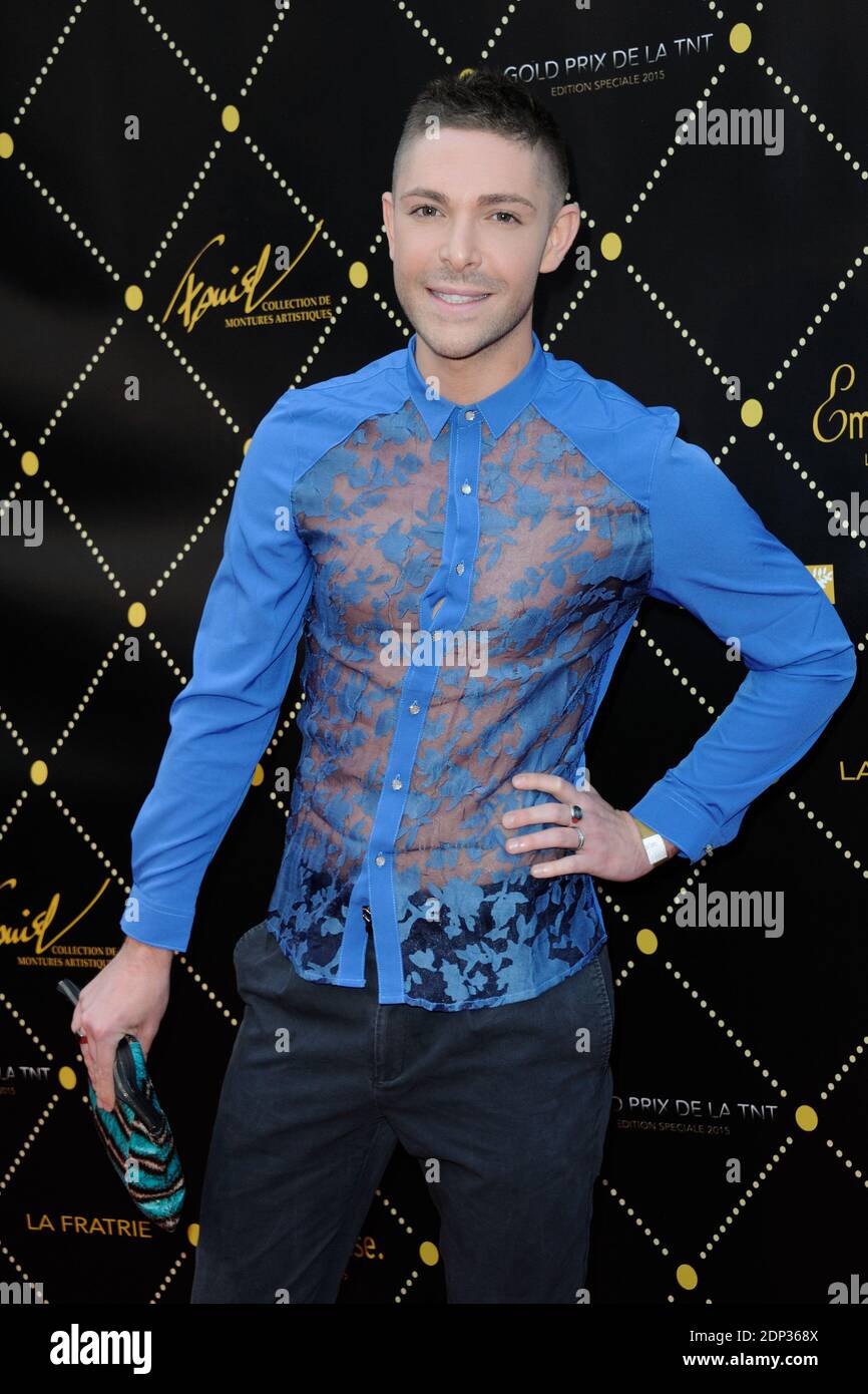Sam Zirah assiste au prix Gold de la TNT au theatre Bobino a Paris ...