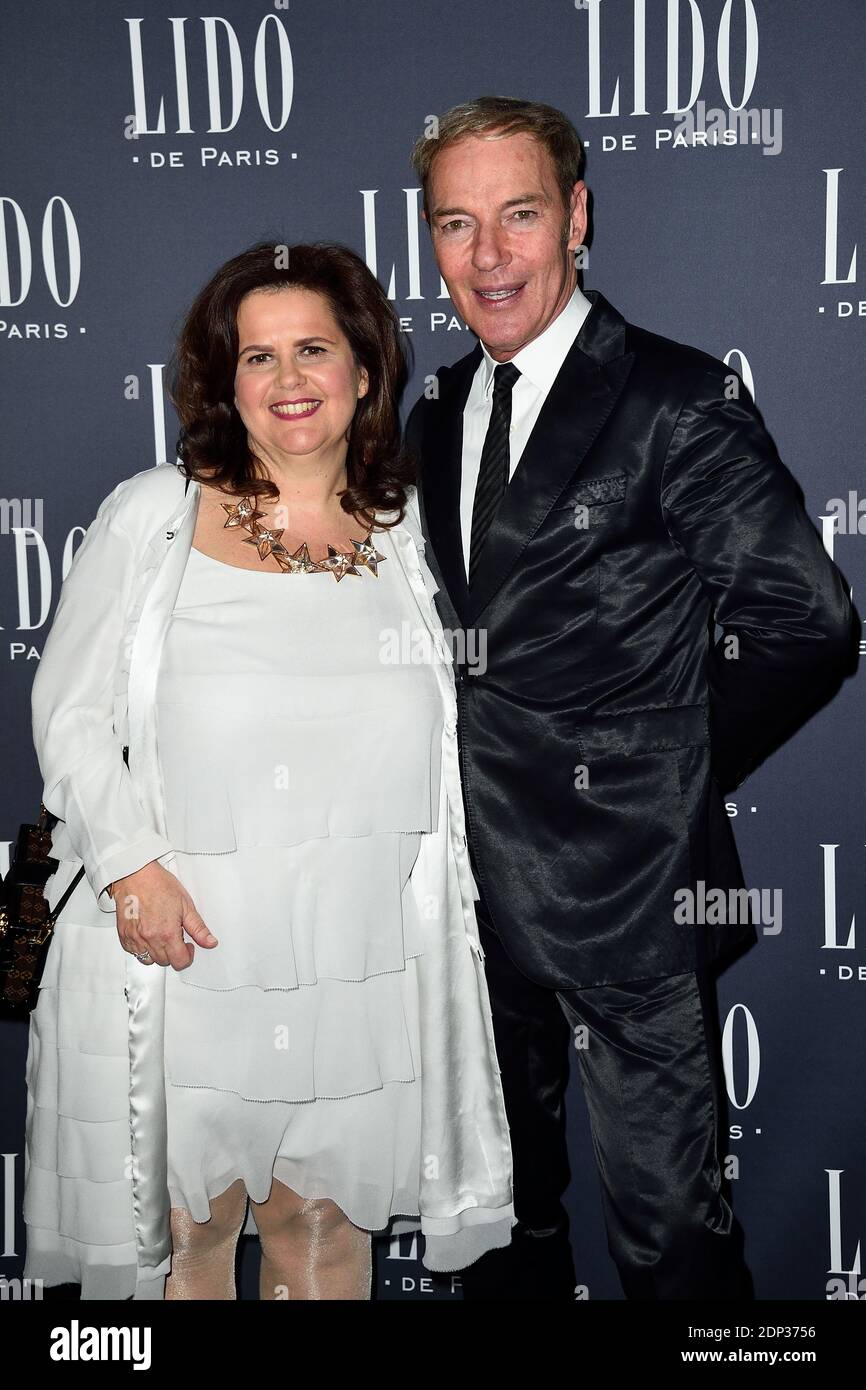 Nathalie Bellon-Szabo and Tony Gomez attending the Paris Merveilles new ...