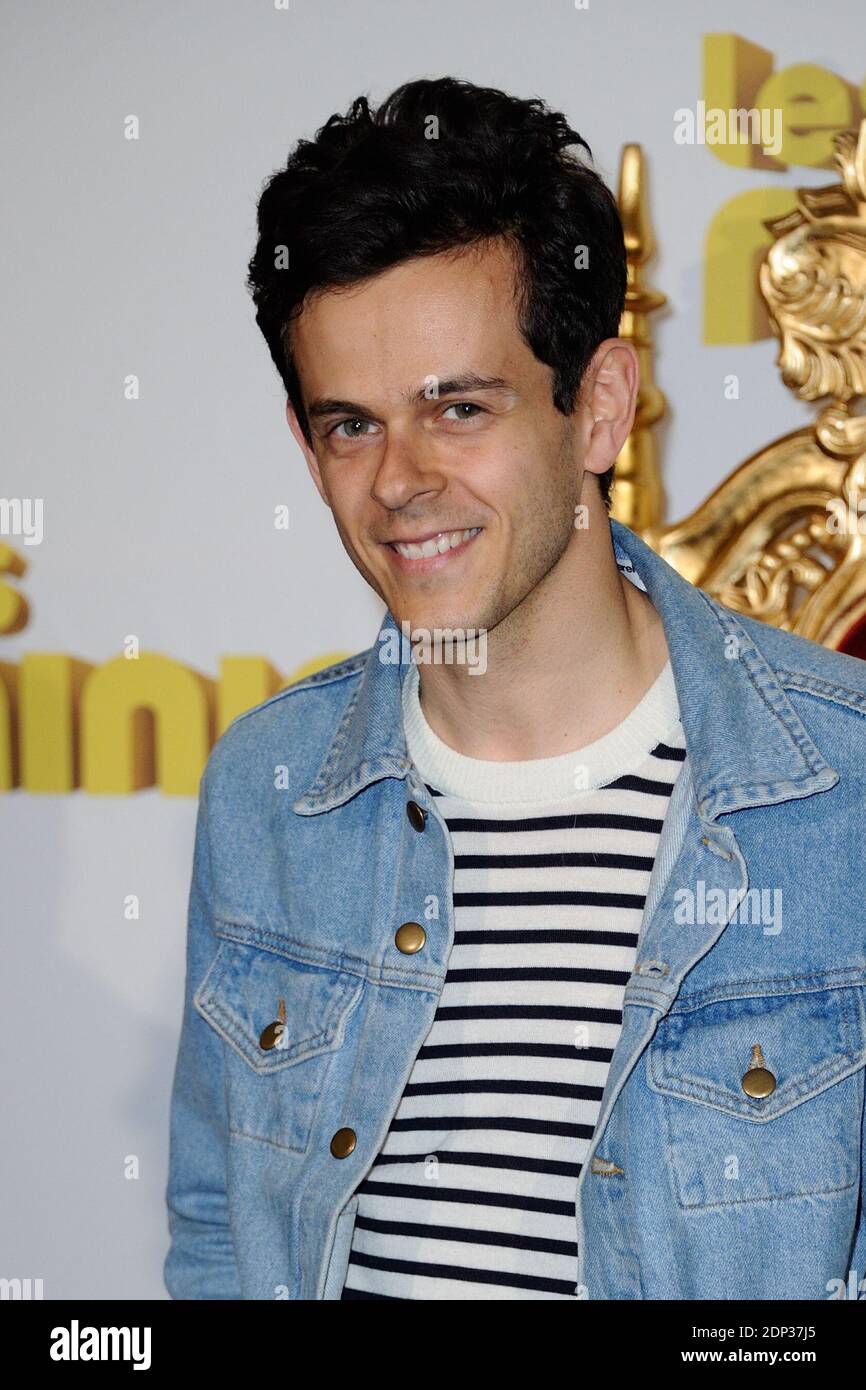 Michael Gregorio attending the premiere for the film Minions (Les ...