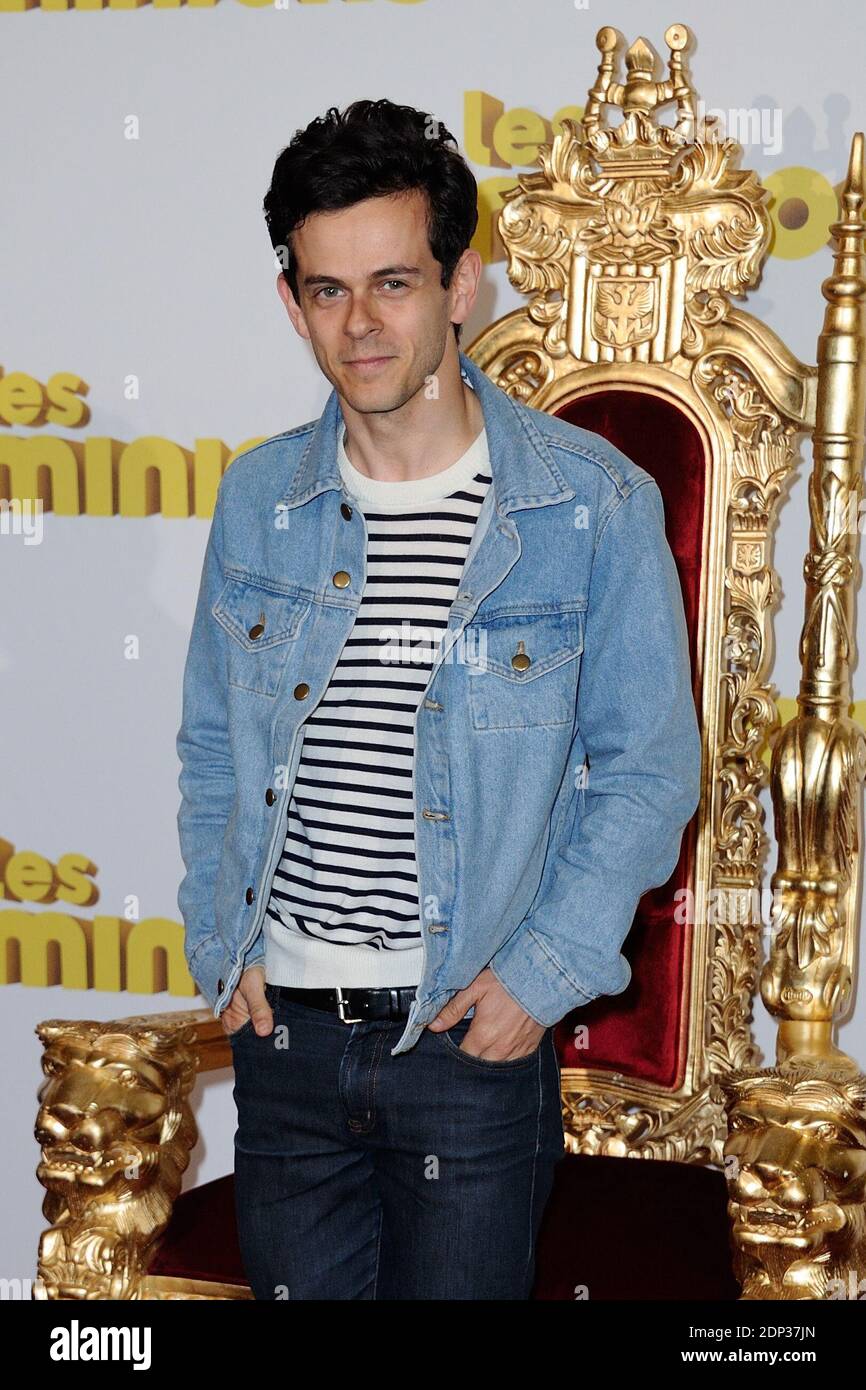 Michael Gregorio attending the premiere for the film Minions (Les ...