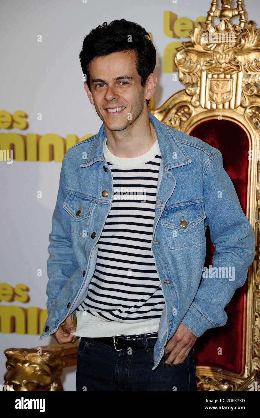 Michael Gregorio attending the premiere for the film Minions (Les ...